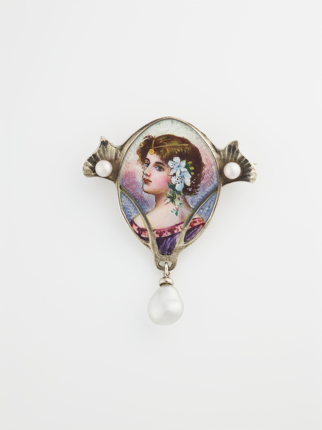 Brooch Depicting a Charming Maiden| |Search Collection | The National ...
